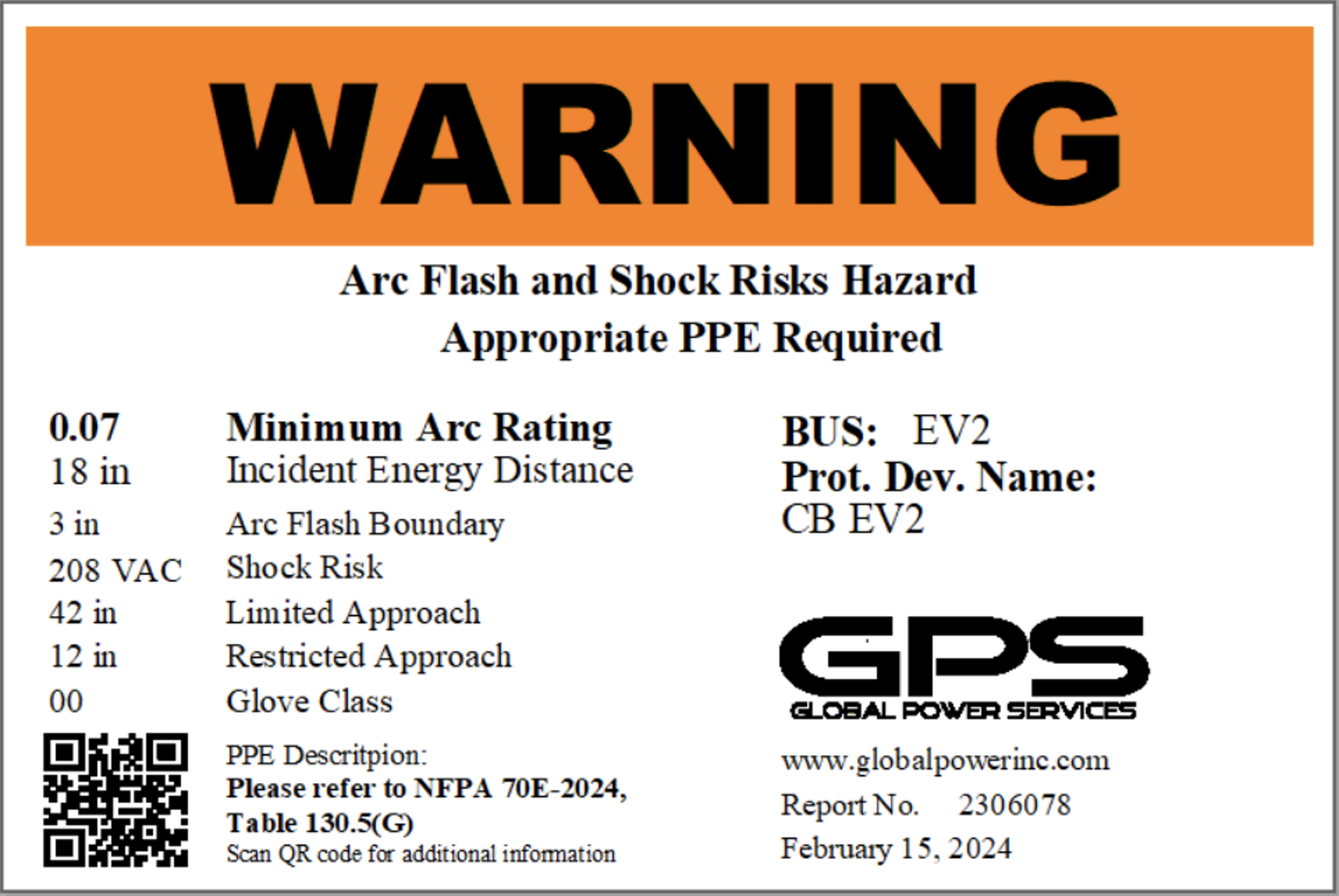 Arc FlashLabel Warning Header Arc FlashLabel Warning Header